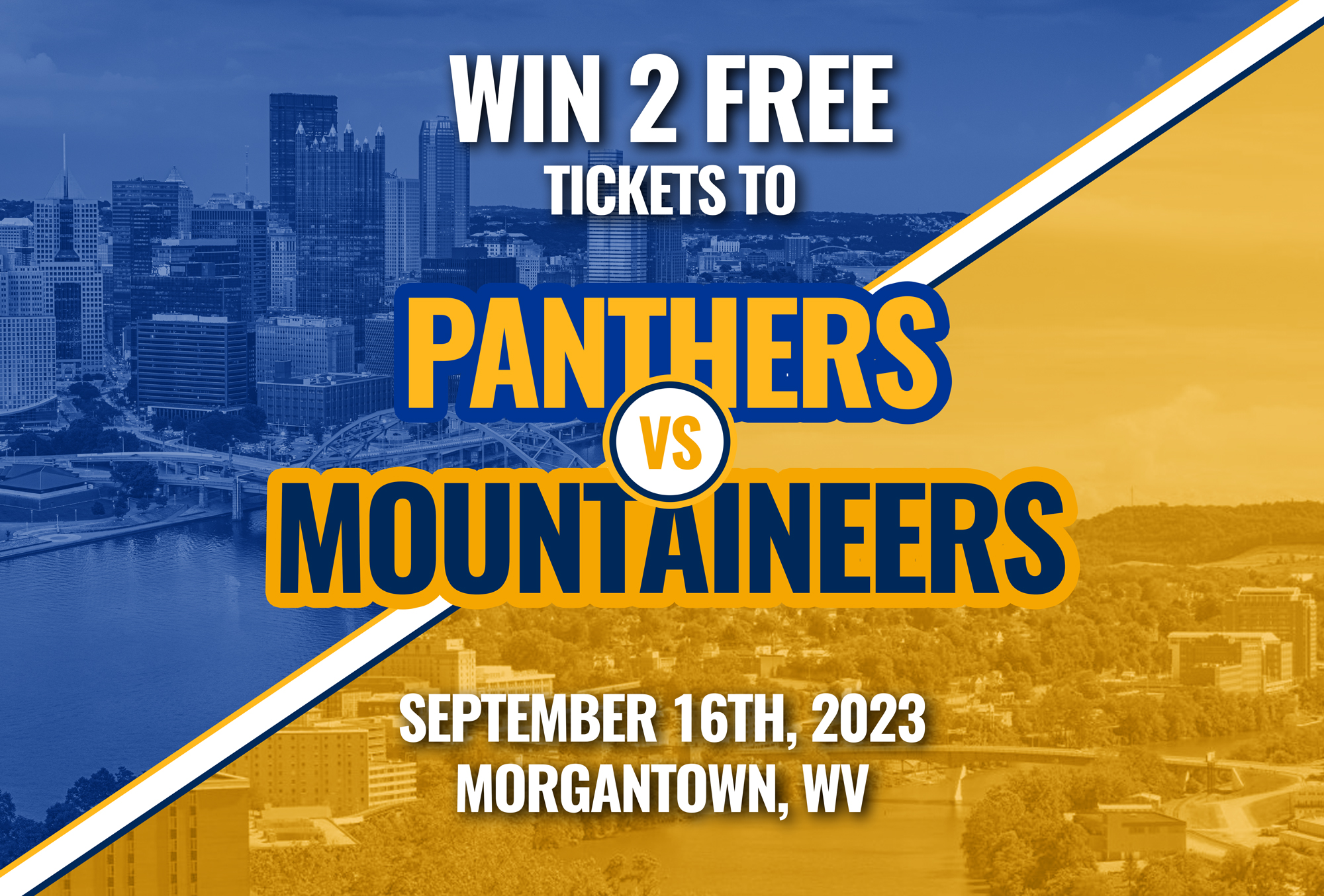 Win 2 Lower Level Tickets to Panthers Vs. Mountaineers on 9/16/23 - Tix ...