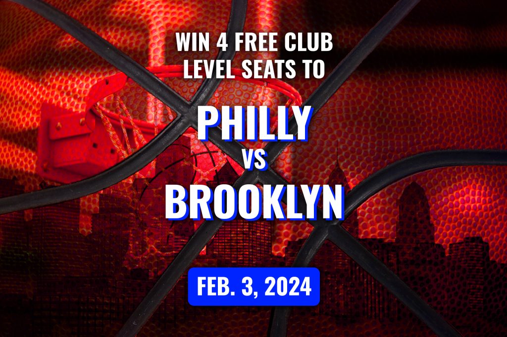 Win 4 Club Level Tickets To See The Sixers Take On Brooklyn